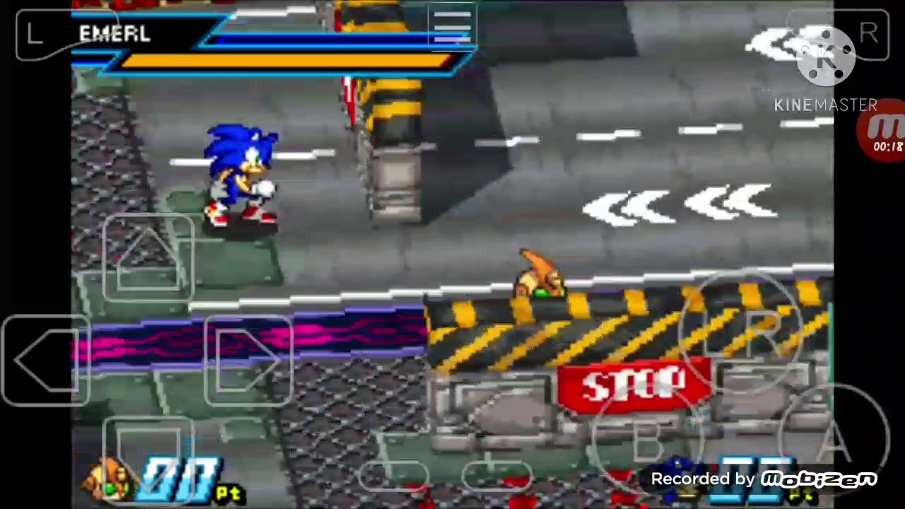 Sonic Vs Emerl in Sonic Battle (An Mini SFX Test) - YouTube