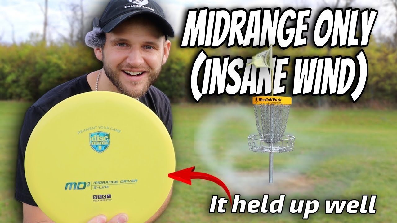 Midrange Vs. Wind // Disc Golf Challenge In Brutal Conditions! // Disc ...