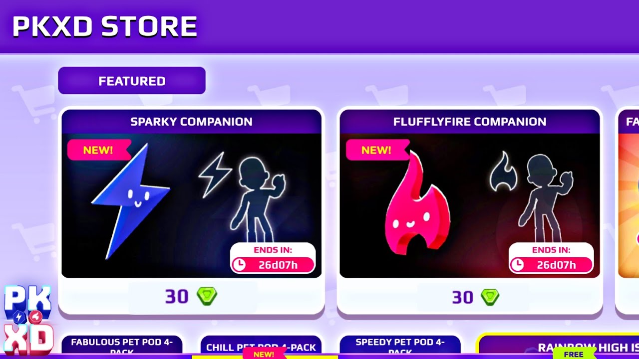 PK XD Flame Vs Volts Companions | PK XD Zero Gravity Update 2023 | PK ...