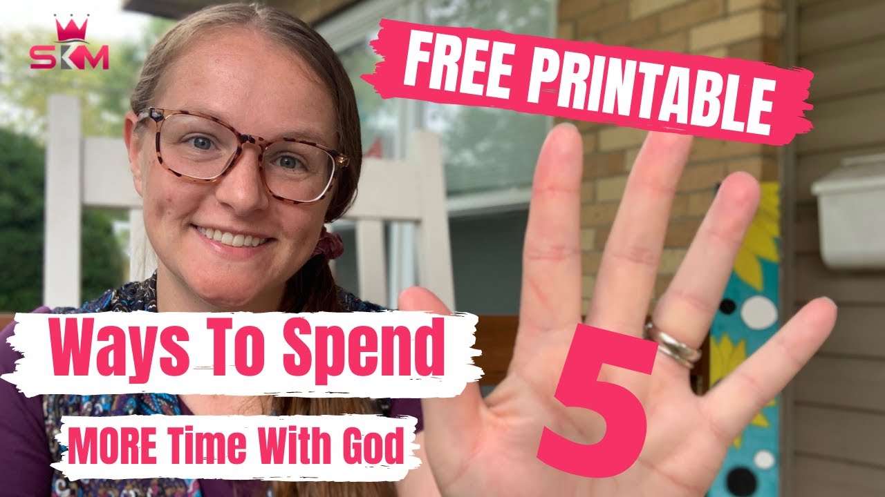 5 Ways To Spend MORE TIME WITH GOD! - YouTube