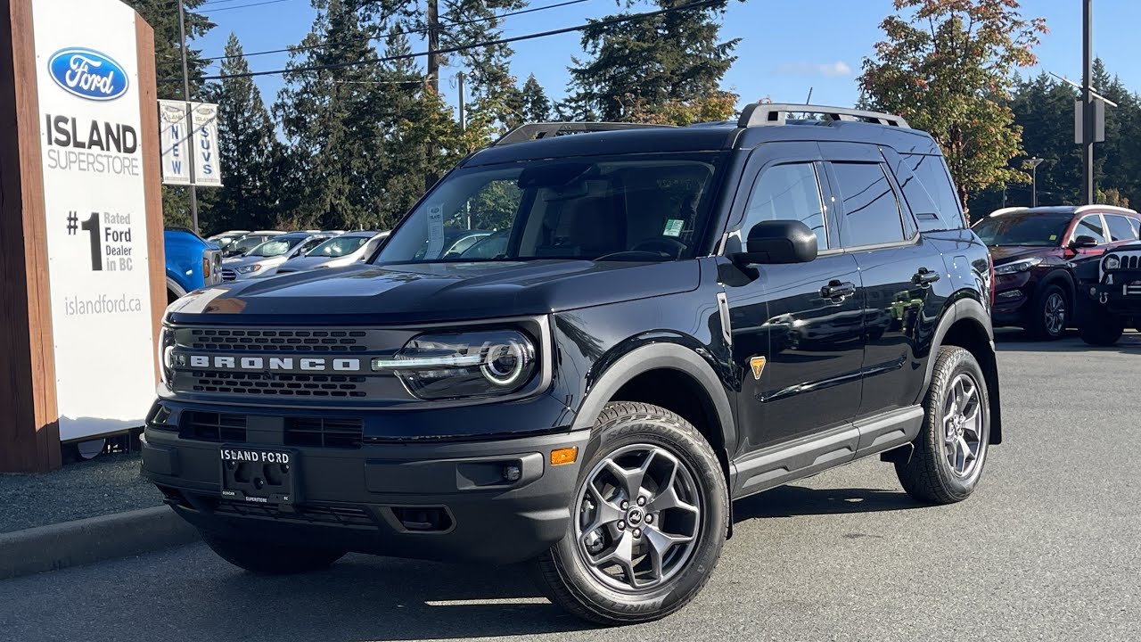 2024 Ford Bronco Sport Badlands 4X4 Class II Trailer Tow Package ...