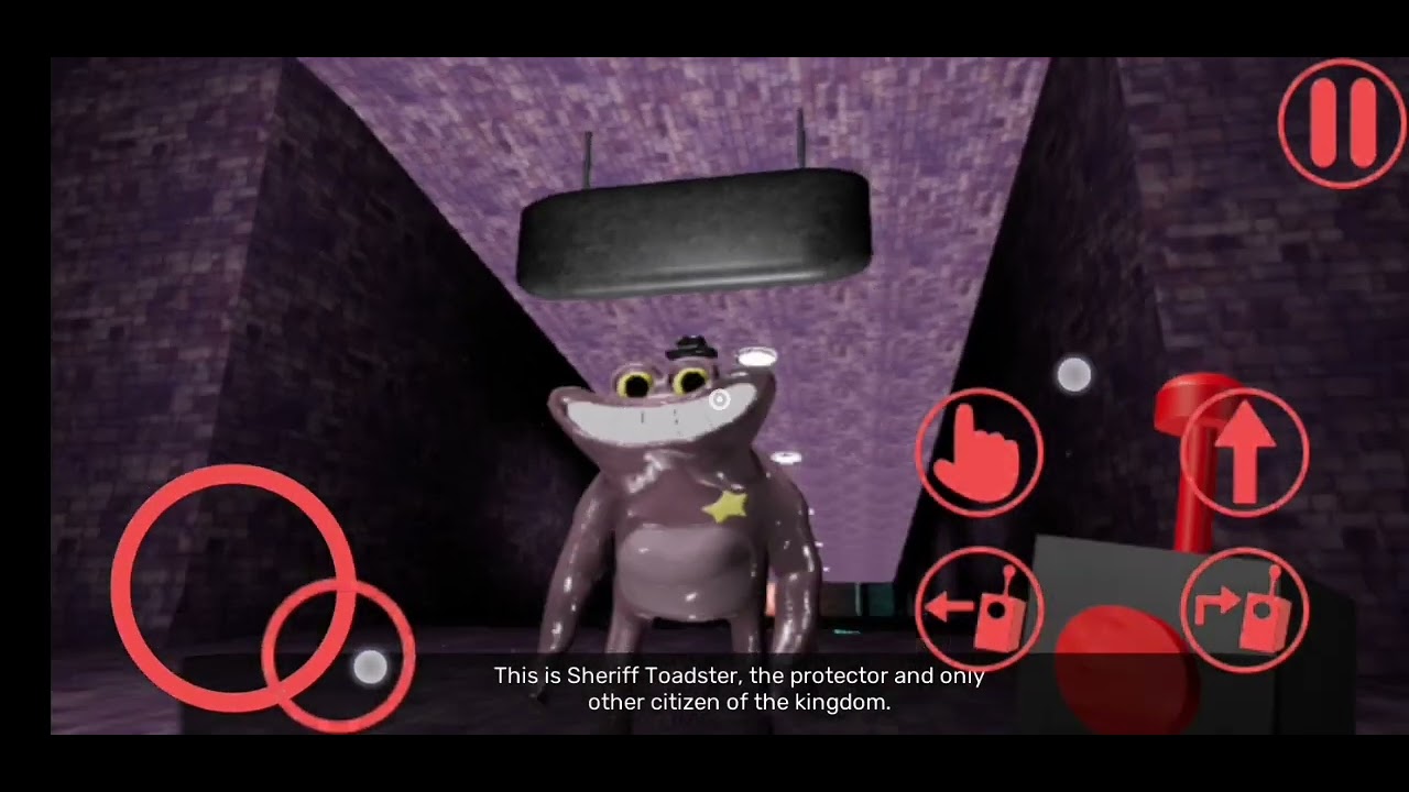 meeting with sheriff toaster Chapter 4 garden of BanBan - YouTube