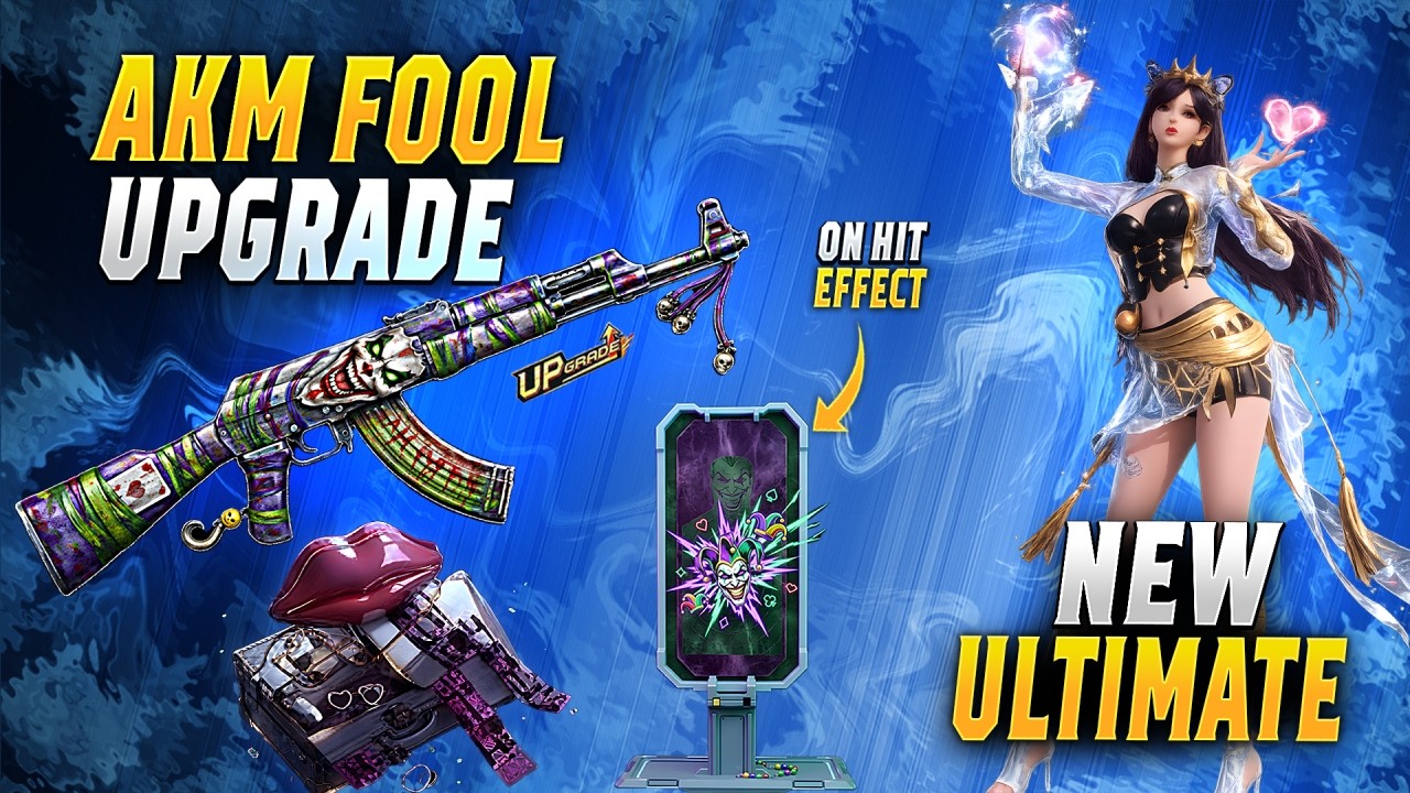 AKM Fool Upgrade Gun 🔥 Next Ultimate Set Release Date CONFIRMED? PUBG ...