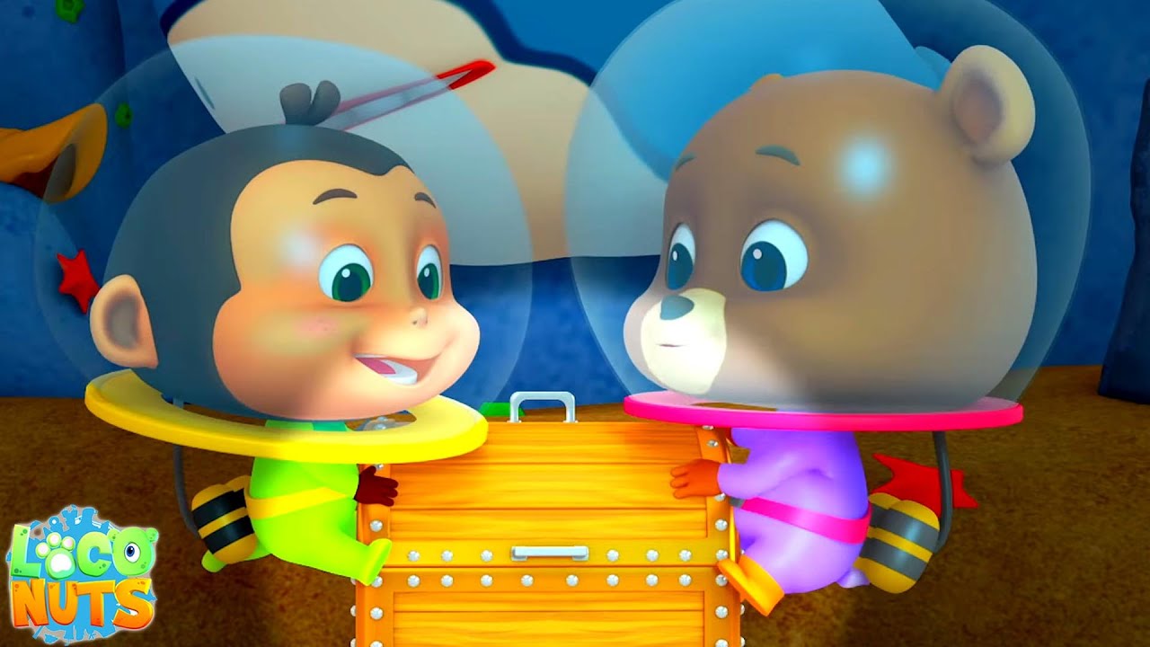 Подводное сокровище Loco Nuts мультфильм серии для младенцев - YouTube
