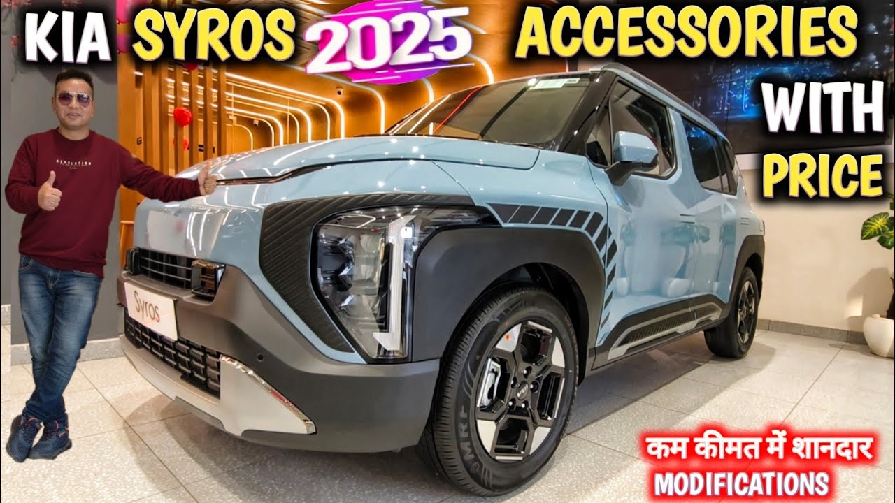MODIFIED KIA SYROS 2025 : KIA SYROS ACCESSORIES WITH PRICE : KIA SYROS ...