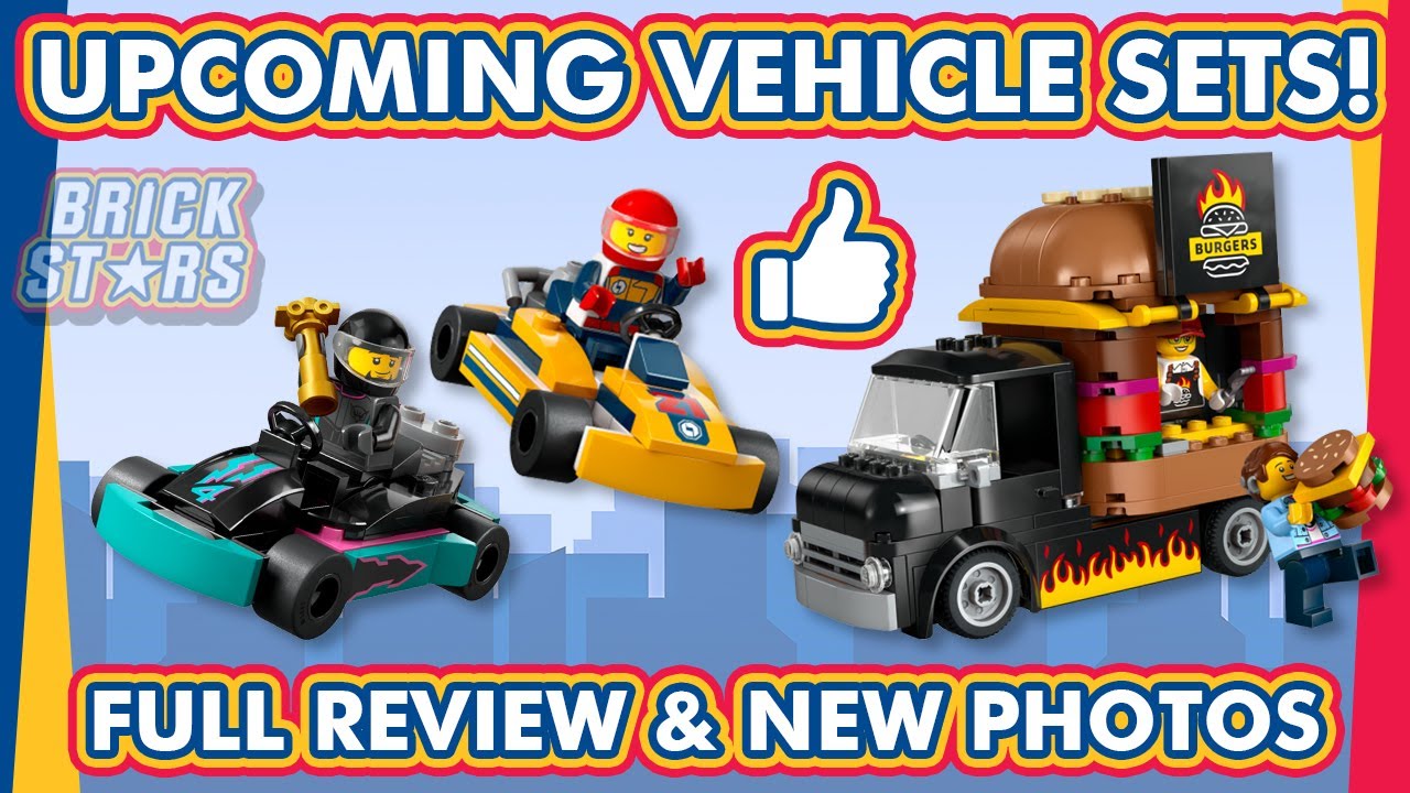 OUR TAKE on the Upcoming 2024 LEGO Vehicle Sets - YouTube