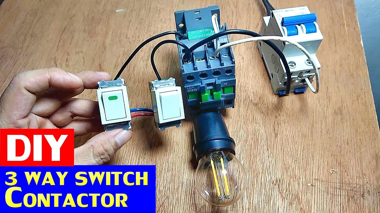 HOW TO INSTALL 3 WAY SWITCH CONTACTOR YouTube how-to-install-3-way-switch-contactor-youtube