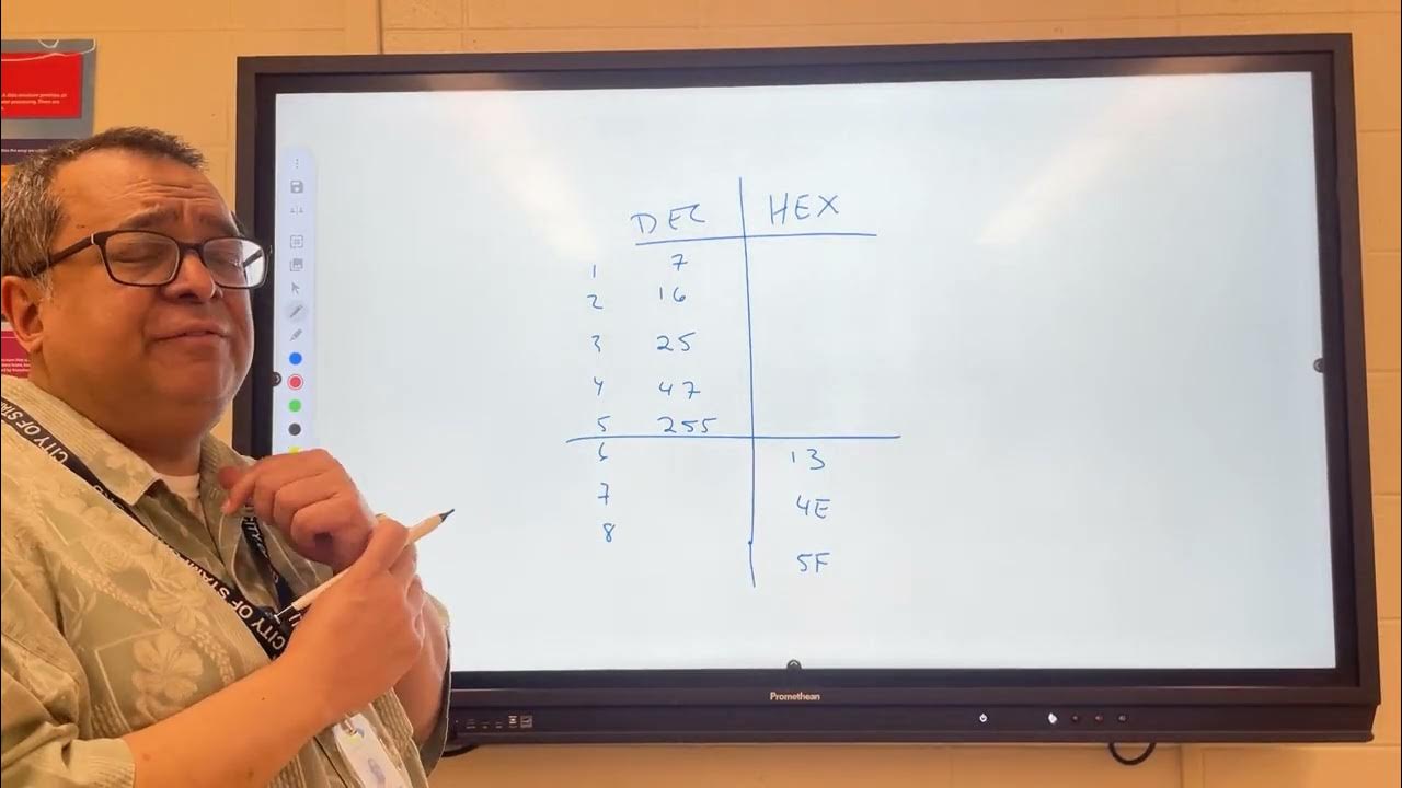 DS 085: Review of Hexadecimal Notation - YouTube