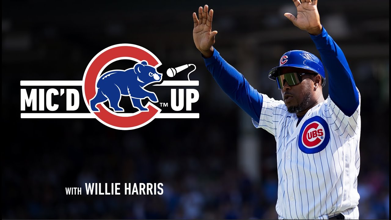 "Take my picture! Take my picture!" | Willie Harris is Mic'd Up at Cubs ...