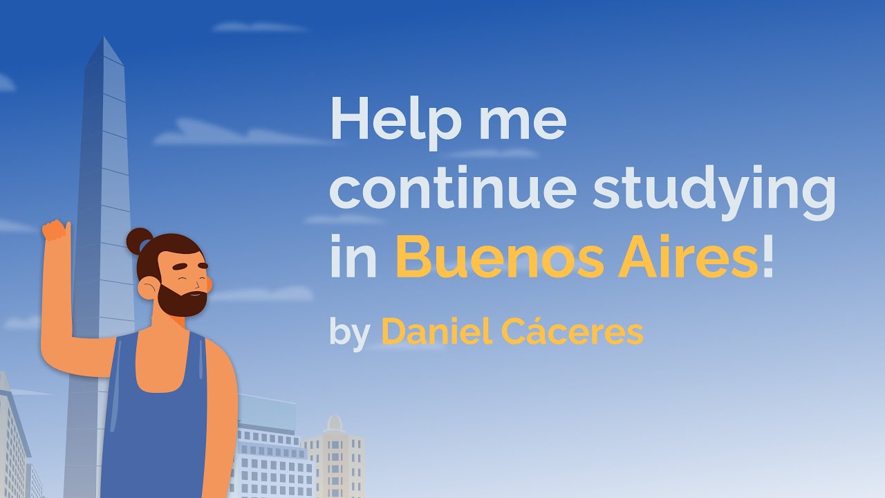 Help Daniel Cáceres to Continue Studying Music in Buenos Aires - YouTube