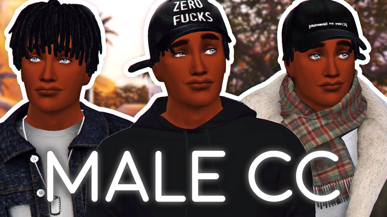 SIMS 4: MALE CC MAKEOVER | ULTIMATE ALPHA SAVE - YouTube