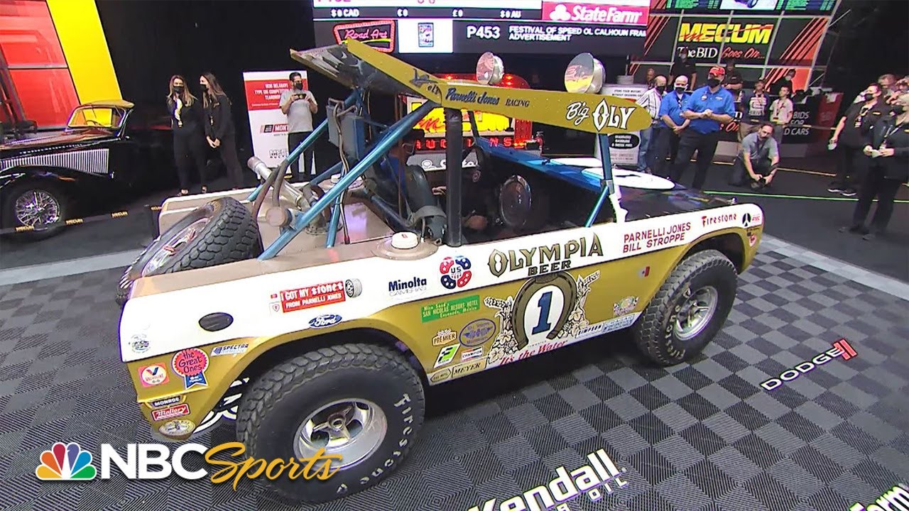 Mecum Auctions: Parnelli Jones' 'Big Oly' Ford Bronco sells for nearly ...