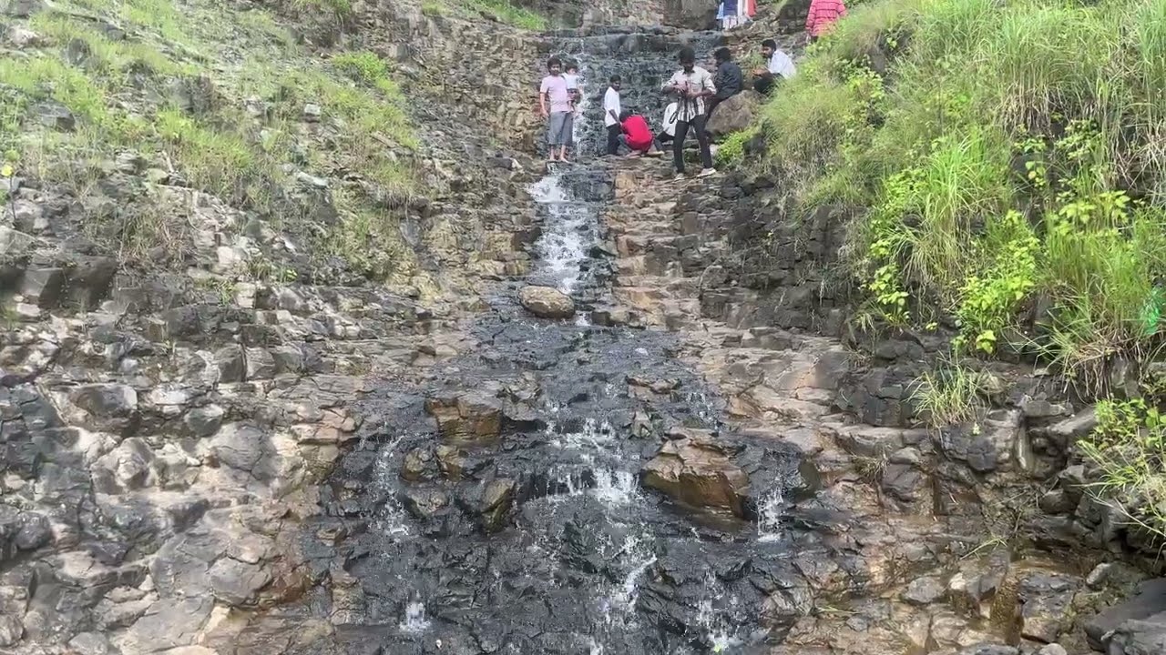 Vikarabad waterfalls @ananthagiri hills - YouTube