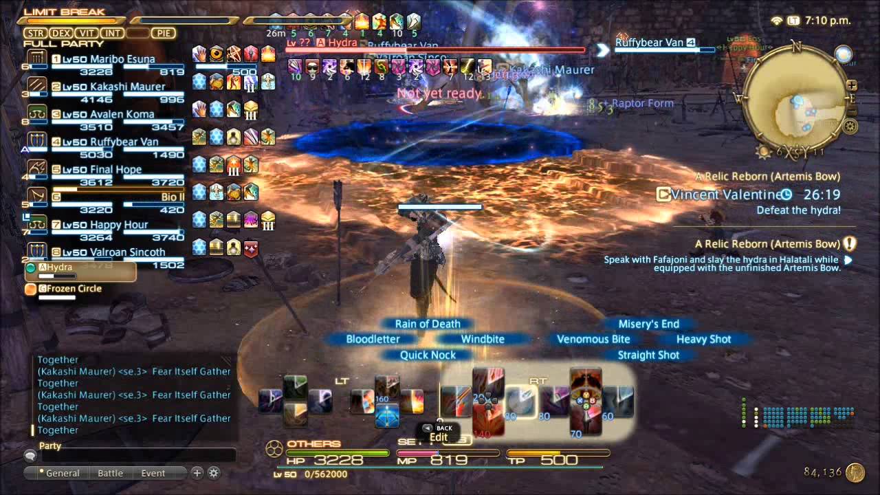 Final Fantasy XIV: Optional Raid Boss: Hydra - YouTube