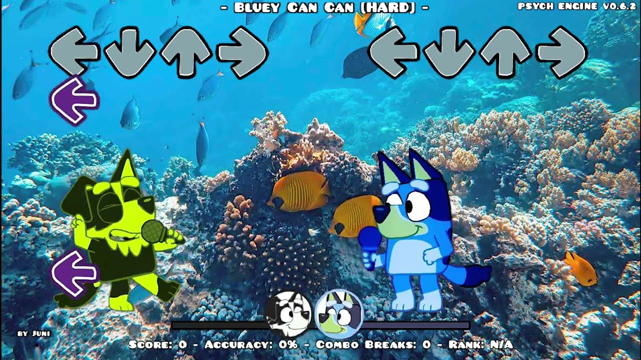Fnf Smiling Critters Vs Bluey Frontiers Sings Can Can Fire In The