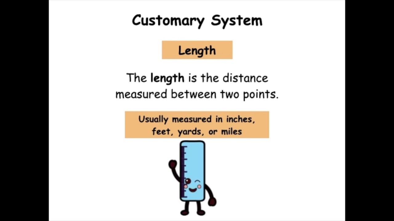 Chapter 10 - Customary Units: Length - YouTube