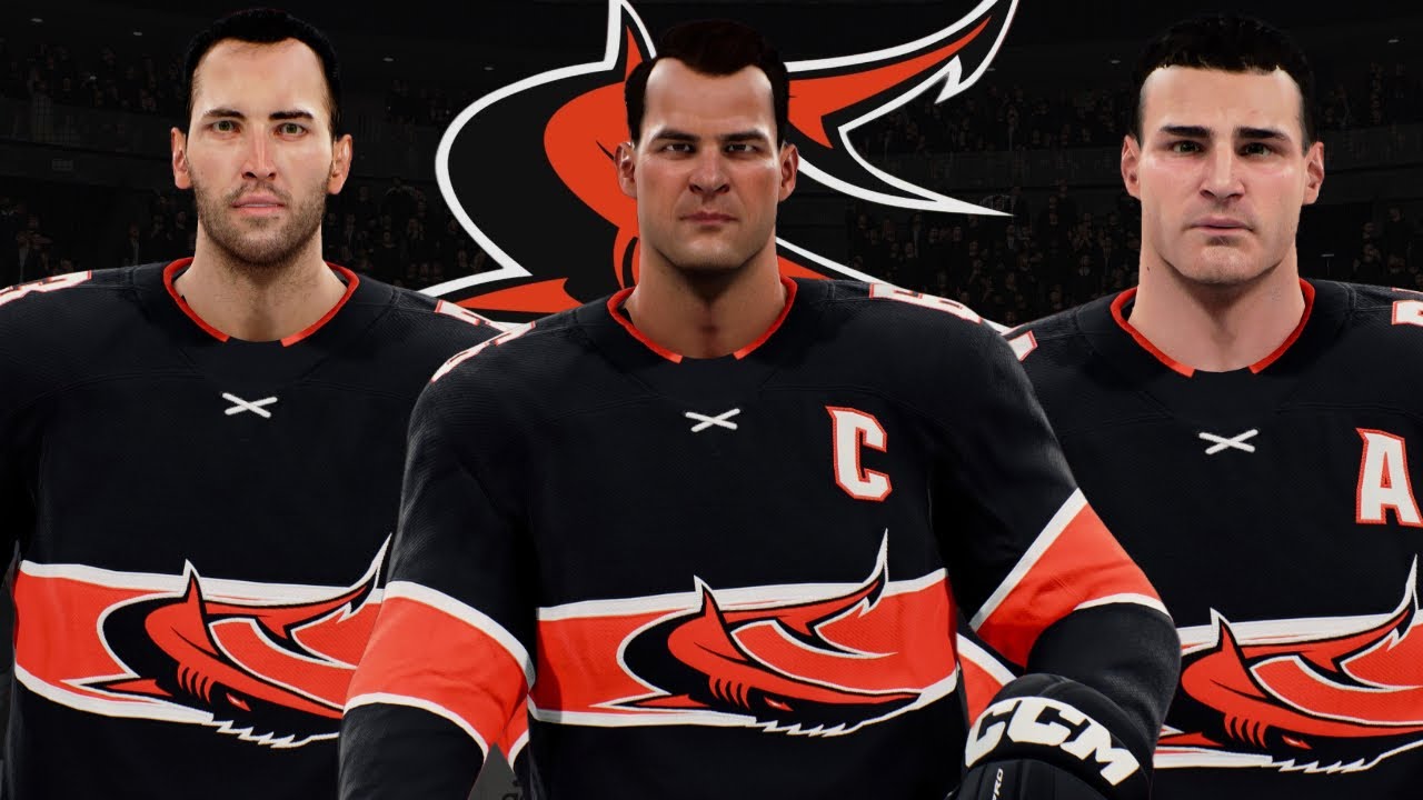 I Built a Team of The Biggest GOONS In NHL History - YouTube