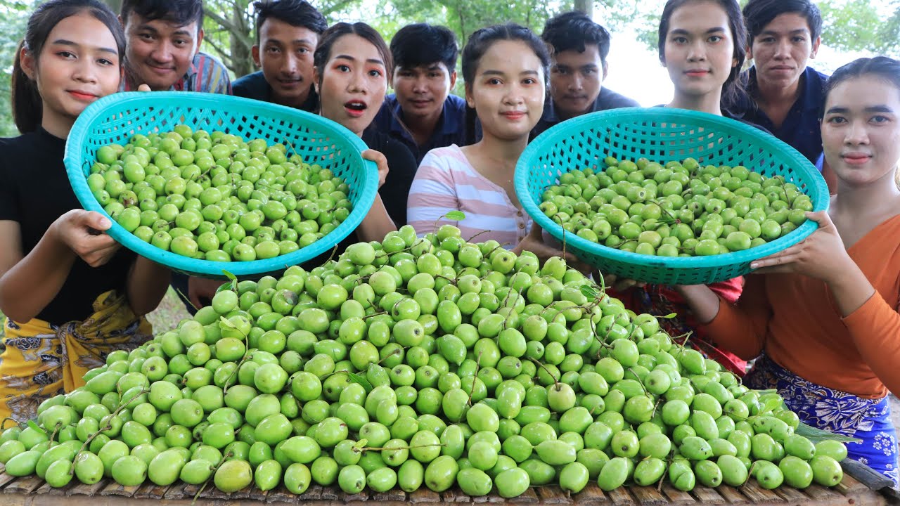 Yummy fresh fruit with chili salt recipe with my family - Amazing ...