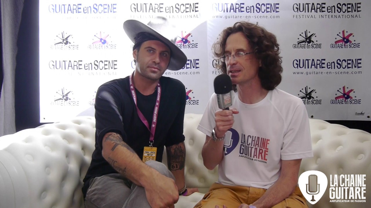 Interview Manu Lanvin - Guitare en Scène 2017 - YouTube