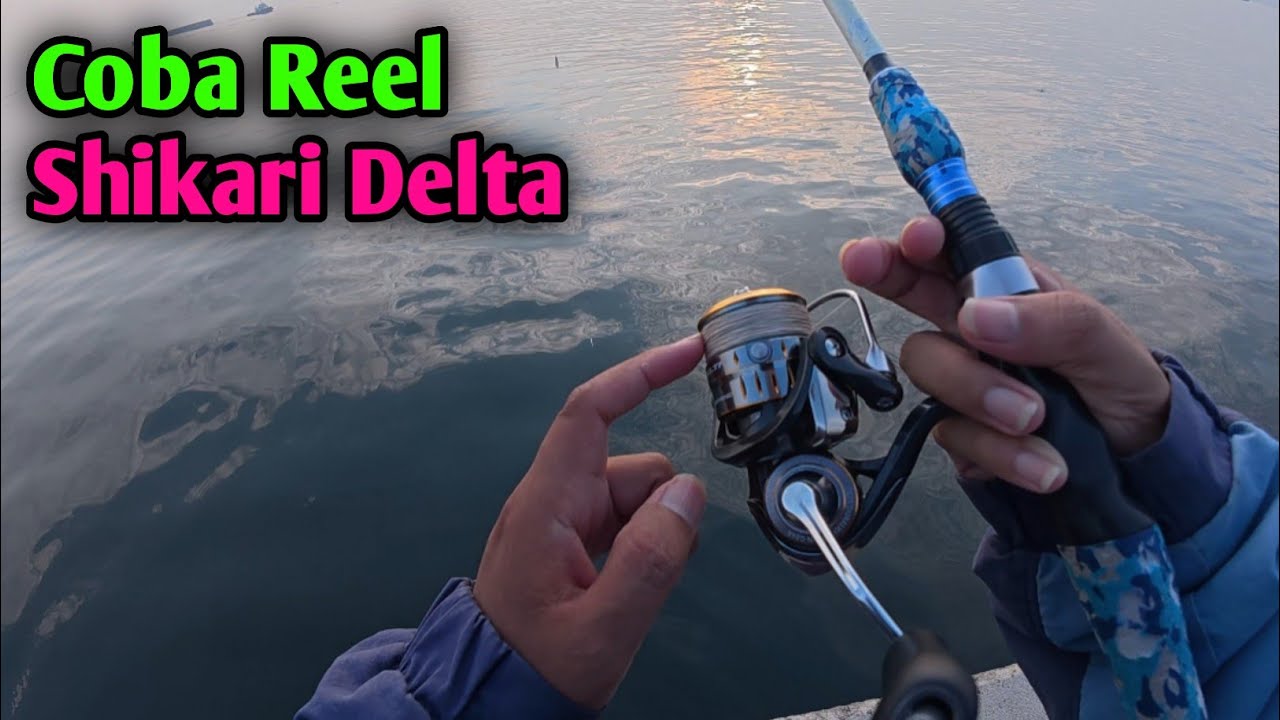 Edisi Test Reel Shikari Delta Buat Mancing di Dam Merah Muara Baru ...