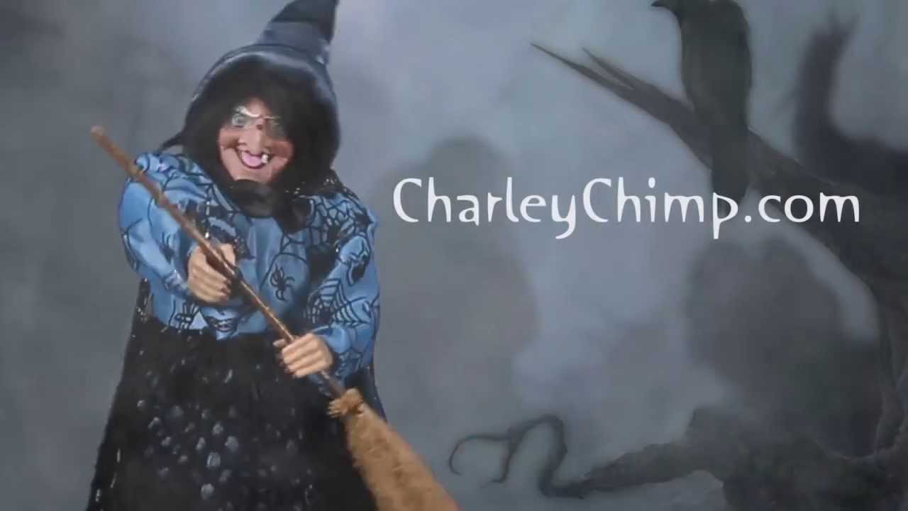 Animated Witch Laughing Witch - YouTube