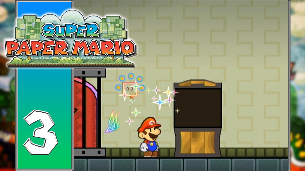 Super Paper Mario - Part 3 - Exit Via Chimney - YouTube