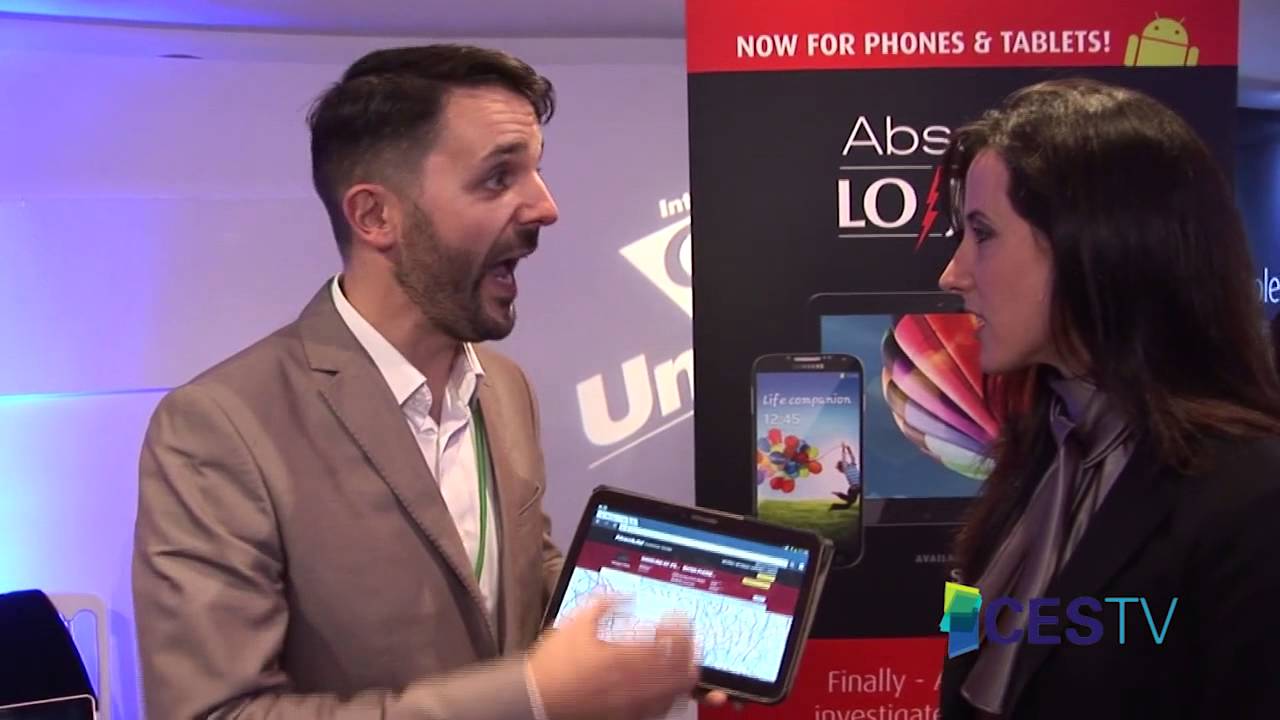 CES Unveiled London 2014: Absolute Lojack - YouTube