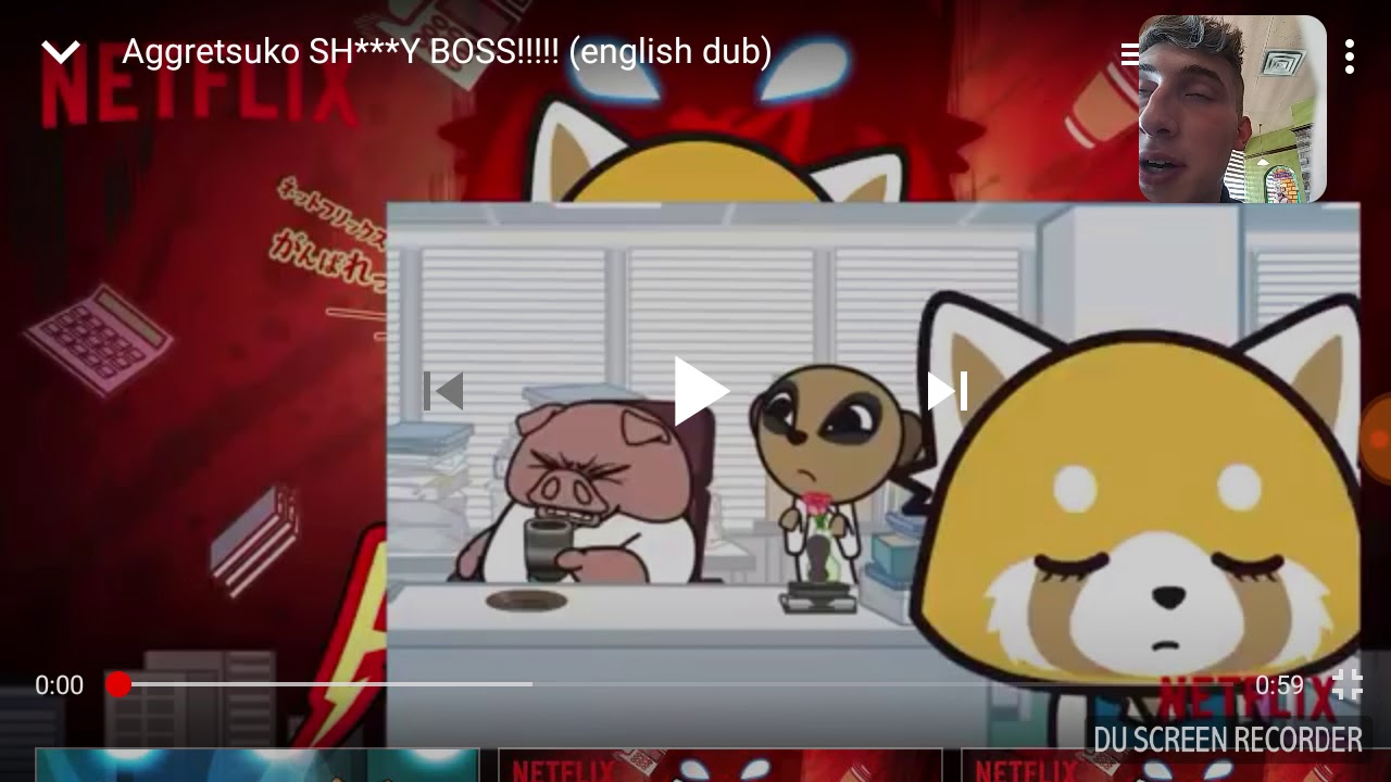 AGGRETSUKO SHITTY BOSS (ENGLISH DUB) - YouTube