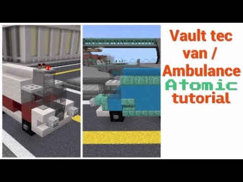 Fallout 4 Vault tec van / ambulance model minecraft tutorial - YouTube