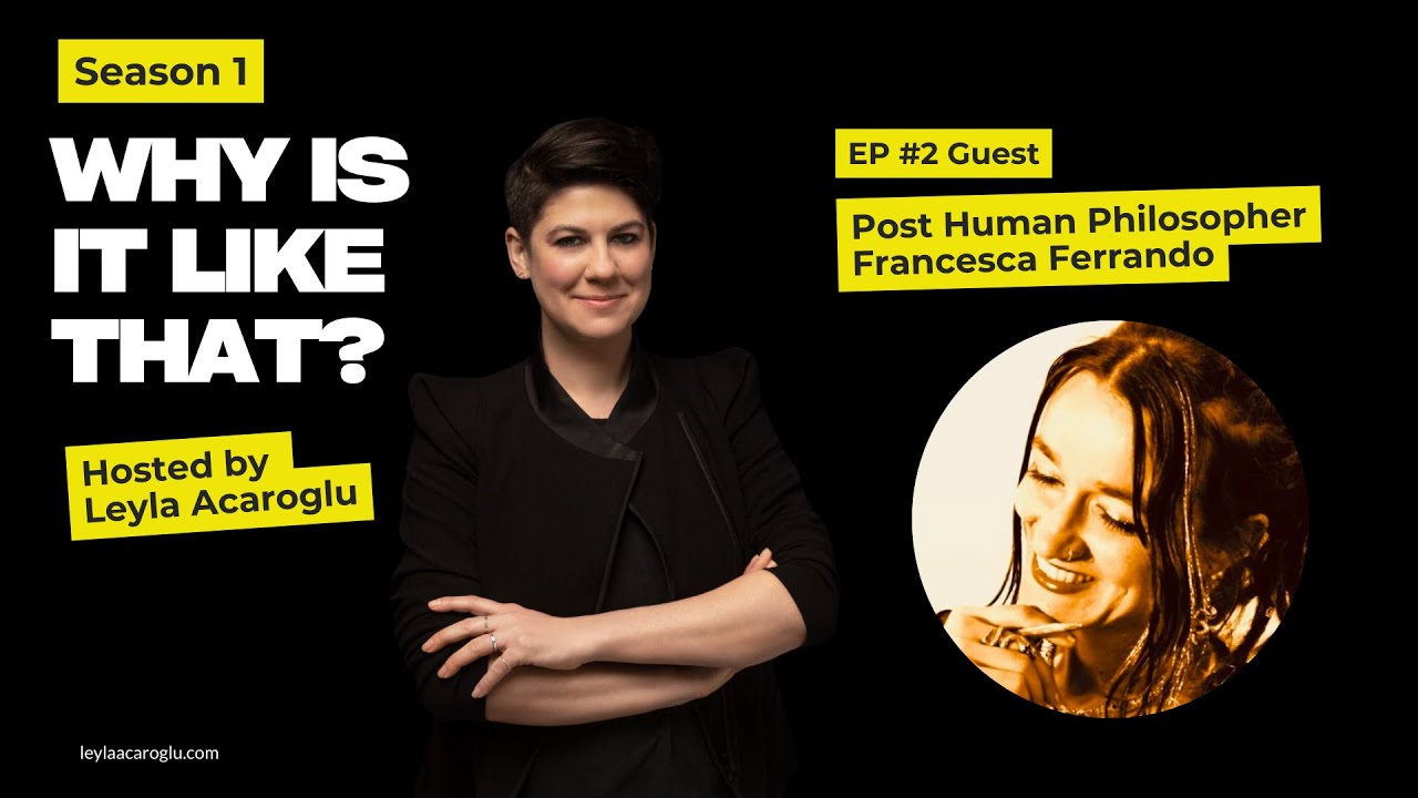 WHY IS IT LIKE THAT? | Are we Post Human Yet? with Francesca Ferrando ...