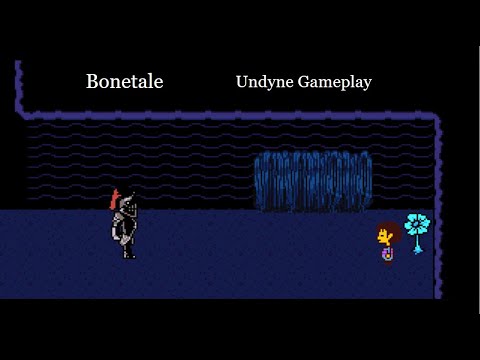 Bonetale (1.5 Update) | Undyne Gameplay (Hard 2) - YouTube