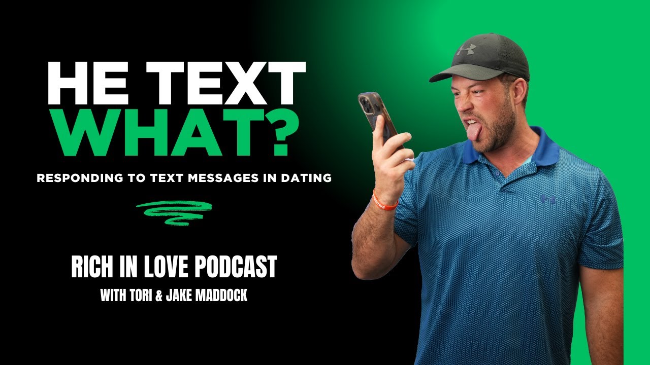 He text what? Responding to text messages in dating - YouTube