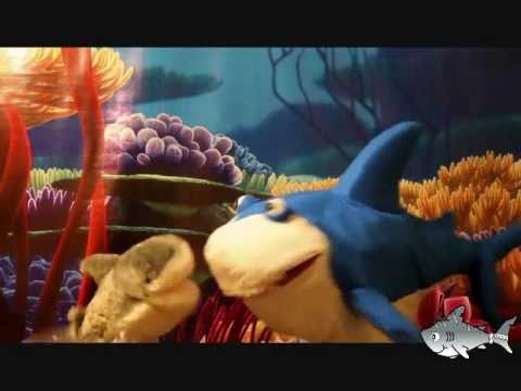 Sharkie & Silver Show #2 - Whale Shark! Puppet Show - YouTube