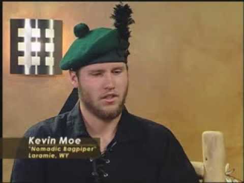 Nomadic Bagpiper Kevin Moe - YouTube