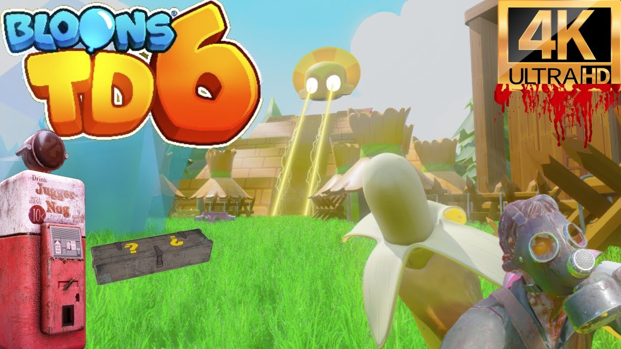 BLOONS TD 6 10/10 MODDED ZOMBIE MAP (BEST EVER?) - YouTube