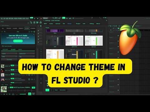 How to Change Theme in FL Studio ? - YouTube