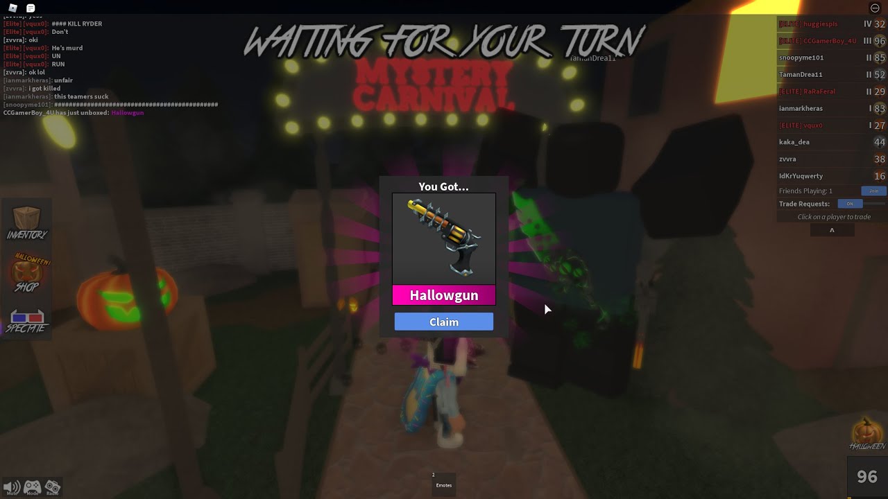 I UNBOXED THE HALLOW GUN MURDER MYSTERY 2!!! | MY FIRST GODLY EVER ...