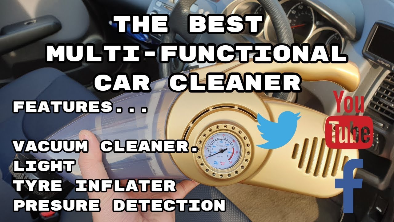 Best Multi-functional Car Vacuum Cleaner / Review and Check of overall ...