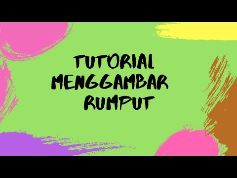 Tutorial menggambar rumput - YouTube