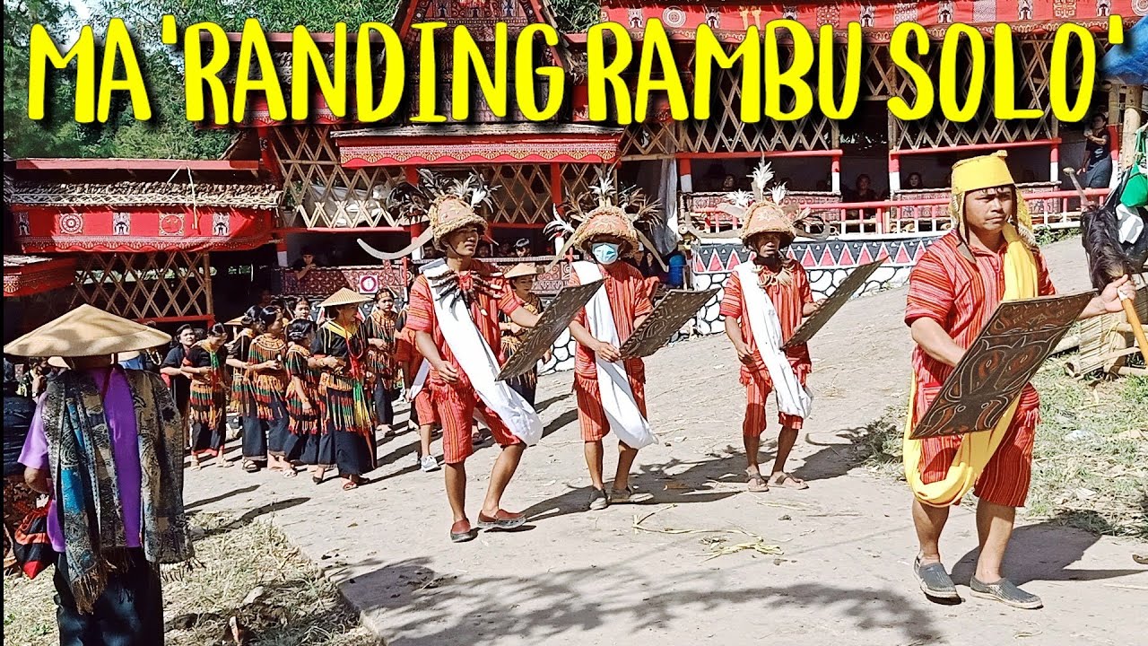 Tari Ma'randing Pesta Rambu Solo ALM. M. PONDOK - YouTube