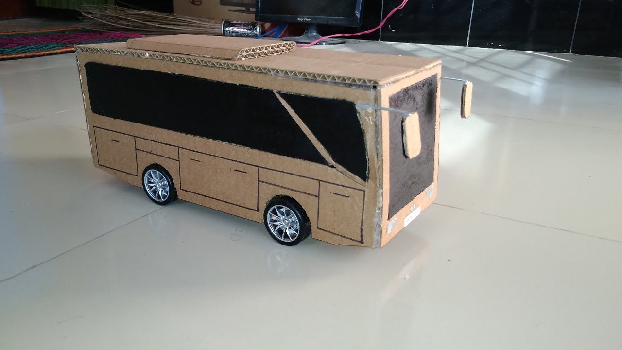 How to make a RC luxury bus | Wow! making a rc luxury bus with ...