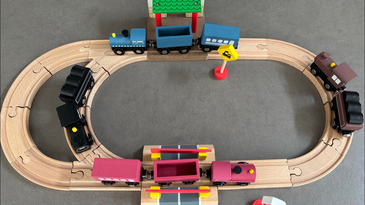 Clickety-clack on the train! - YouTube