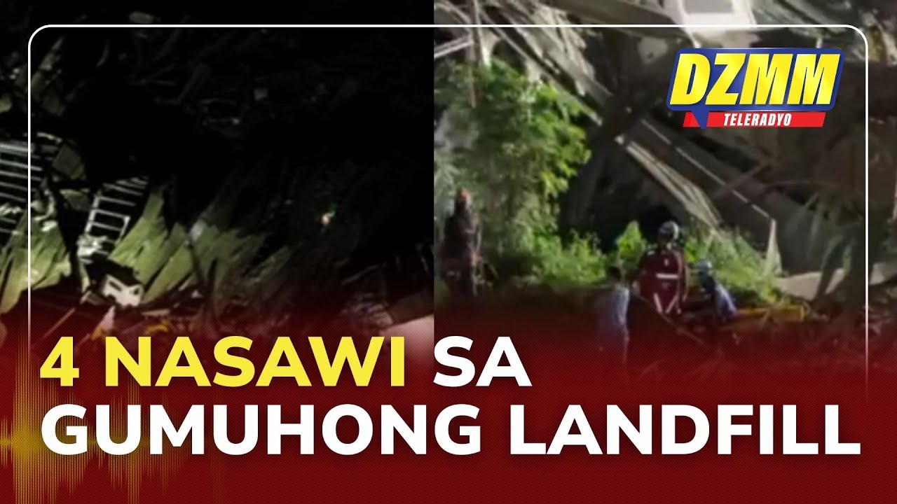 4 confirmed dead in collapsed Binaliw, Cebu landfill | DZMM Teleradyo ...