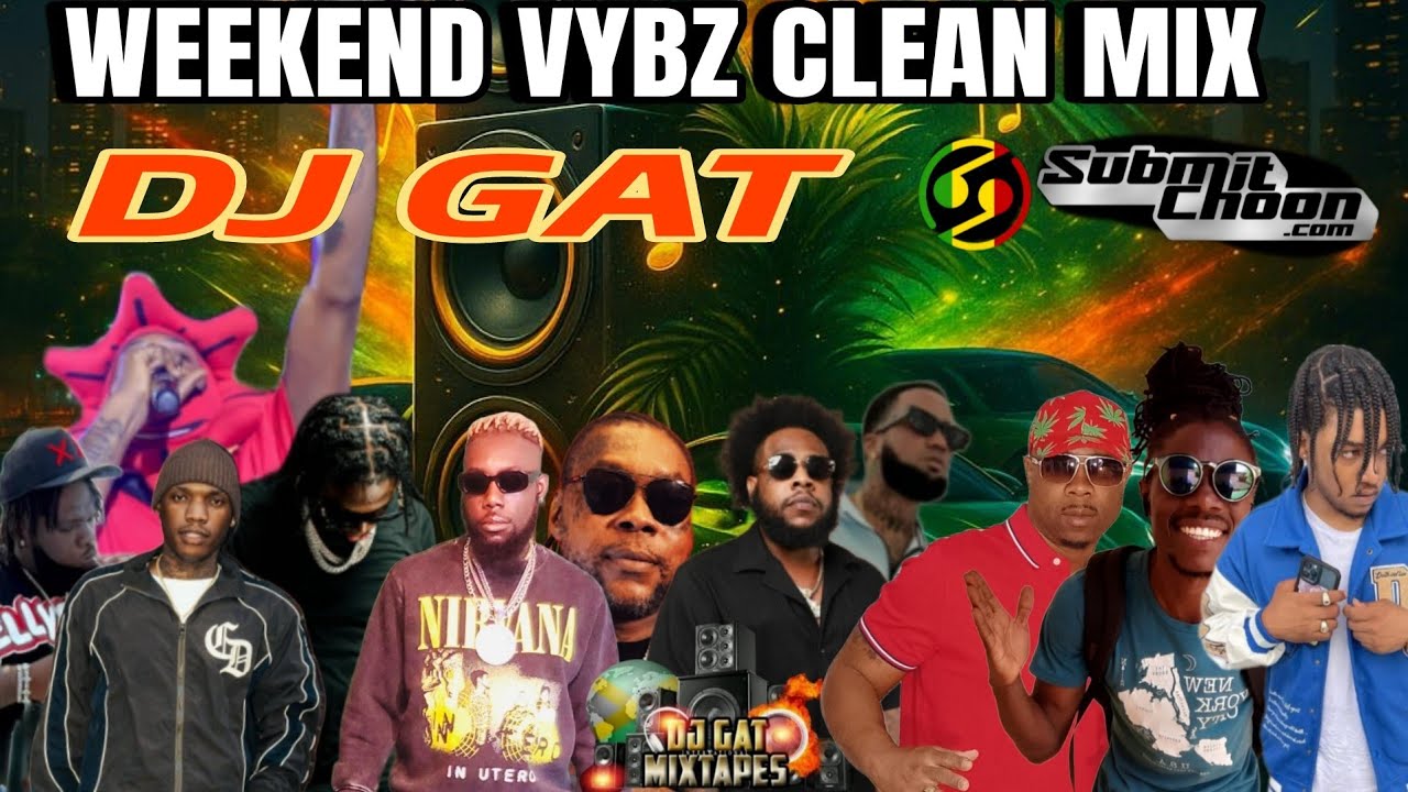 DJ GAT DANCEHALL MIX JUNE CLEAN 2025 MASICKA VALIANT CHRONIC LAW BANDIT ...