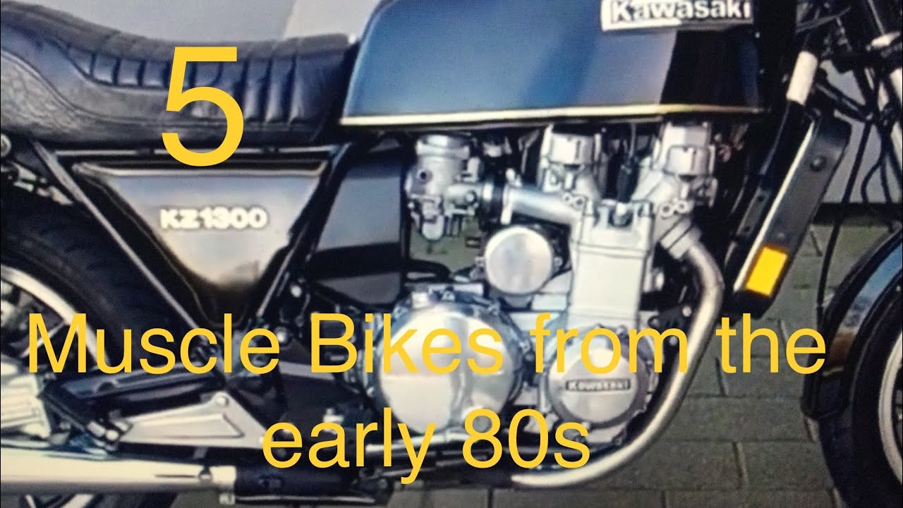 5 Muscle Bikes from the early 80s - YouTube
