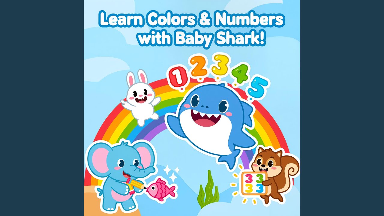 Learn Colors & Numbers (Baby Shark) - YouTube