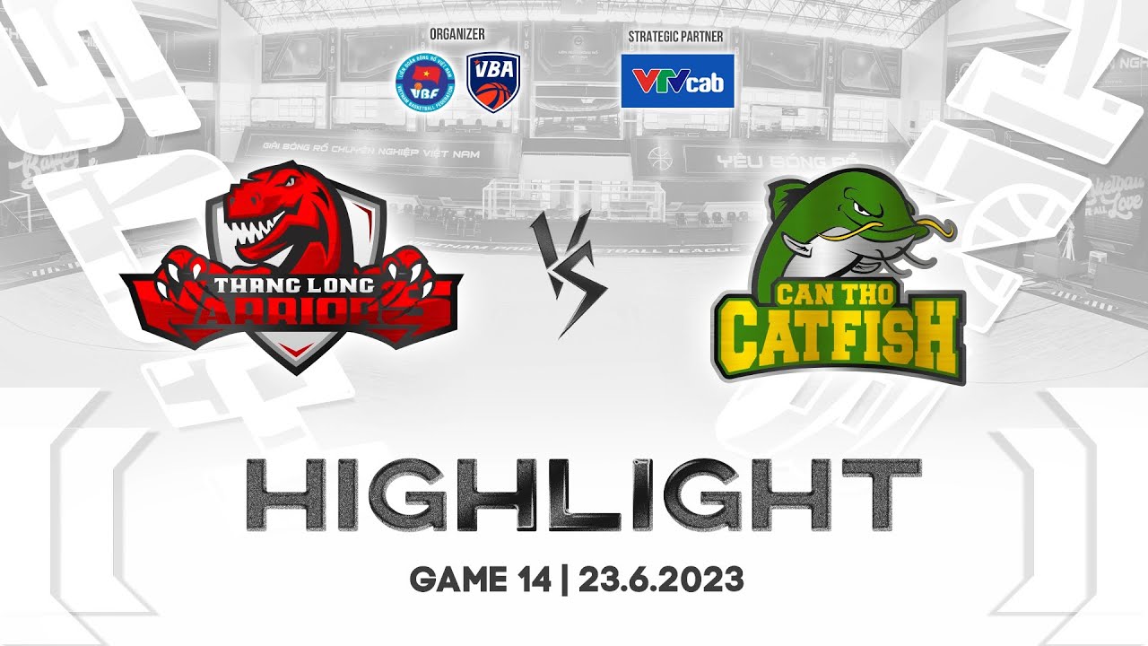 Full Highlight - Game 14: Thang Long Warriors vs. Cantho Catfish l Đẳng ...