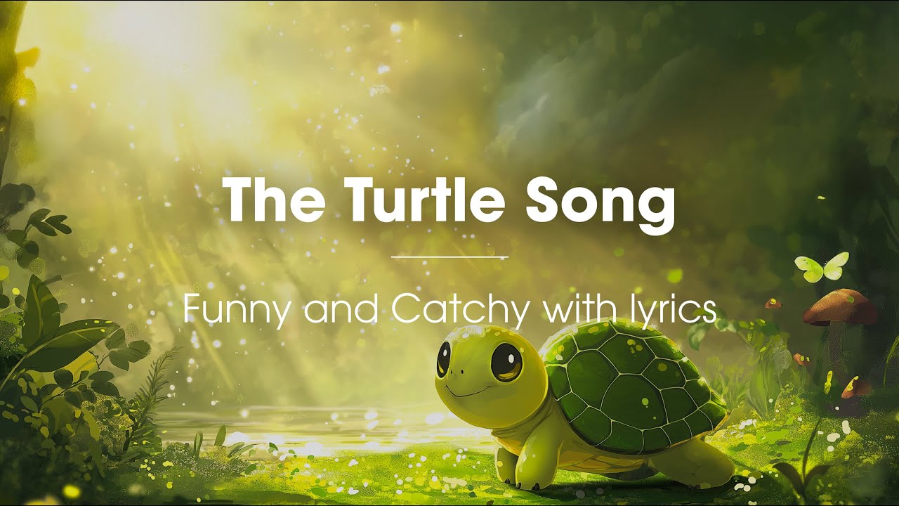 🐢 The Turtle Song | Sing Along with Lyrics | Fun Kids Song 🎵 - YouTube