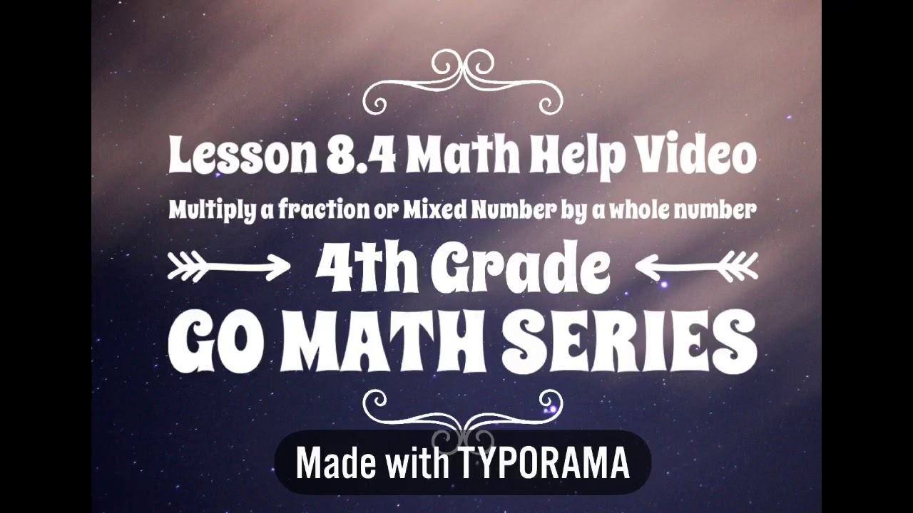 Lesson 8.4 Math Help Video - YouTube