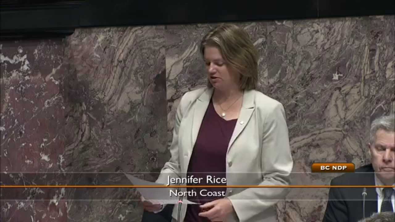 NDP MLA Jennifer Rice asks gov't about Rapid Response team for children ...